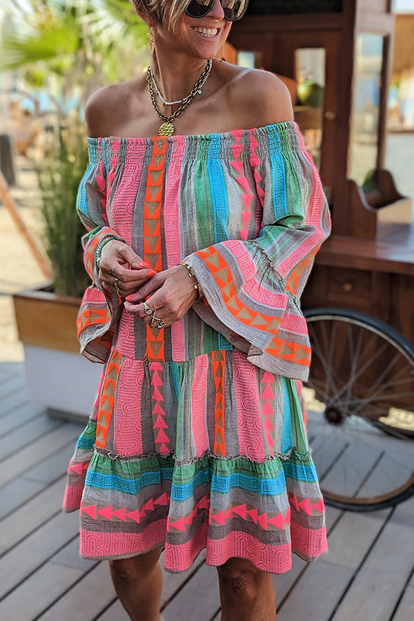 LALAINE | BOHO MINI DRESS WITH TUMMY COVERAGE – Parker Manchester